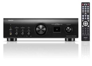 denon pma-1700ne integrated amplifier (140w x 2), built-in usb-dac & phono equalizer, analog mode, ultra-high current power circuit, advanced al32 processing plus, hi-res audio, black