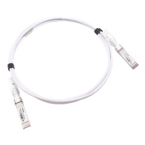 wiitek 3m 10gbe sfp+ dac twinax cable, 10gbase-cu sfp+ passive copper cable,for ubiquiti unifi, fortinet, mikrotik, mellanox, netgear, supermicro, tp-link and cisco meraki, white colored