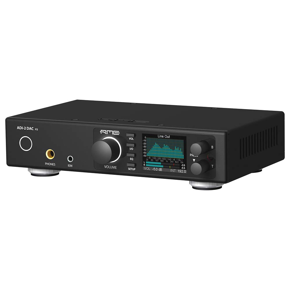 RME ADI-2 DAC FS PCM/DSD 768 kHz Signal Converter with AKG K240 Studio Pro Headphones & XLR Cable Bundle