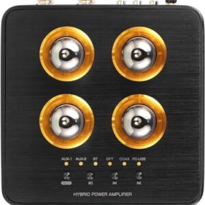 Nobsound B100 Bluetooth 5.0 Tube Amplifier USB DAC Coax/Opt Integrated Power Amp