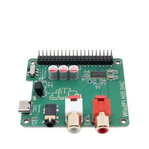 Raspberry Pi HiFi DAC HAT Audio Card Expansion Board for Raspberry Pi 4, Pi 3 B+, Pi 3 B, Pi 2, Pi B+, Pi Zero/Zero W