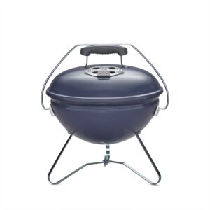 weber smokey joe premium 14-inch slate blue