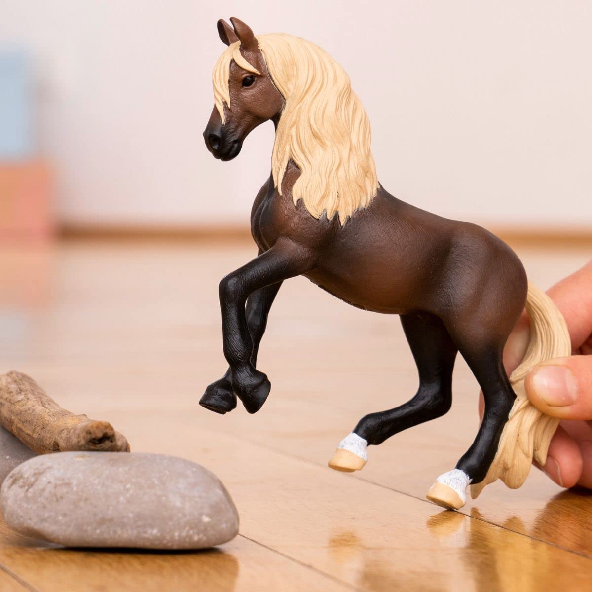 Schleich Horses 2023, Horse Club for Girls and Boys Paso Peruano Stallion Horse Toy Figurine, Ages 5+