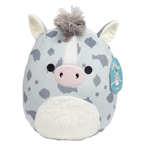 Squishmallows Original 10-Inch Grady The Horse - Official Jazwares Plush - Collectible Soft & Squishy Horse Stuffed Animal Toy - Add to Your Squad - Gift for Kids, Girls & Boys