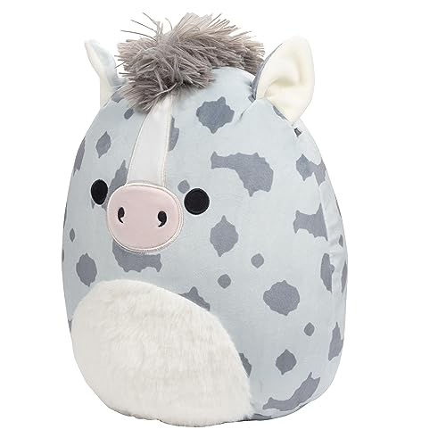 Squishmallows Original 10-Inch Grady The Horse - Official Jazwares Plush - Collectible Soft & Squishy Horse Stuffed Animal Toy - Add to Your Squad - Gift for Kids, Girls & Boys