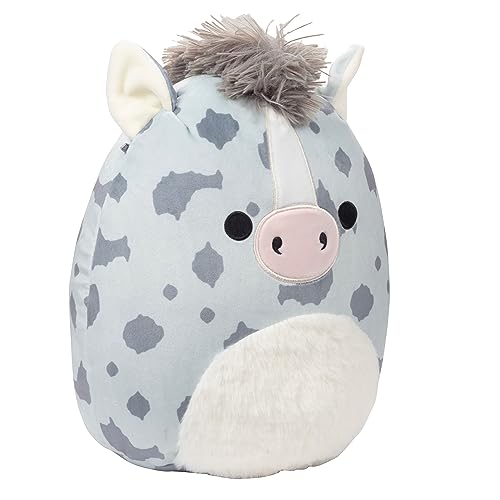 Squishmallows Original 10-Inch Grady The Horse - Official Jazwares Plush - Collectible Soft & Squishy Horse Stuffed Animal Toy - Add to Your Squad - Gift for Kids, Girls & Boys