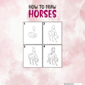 How to Draw Horses: Easy Step-by-Step Instructions