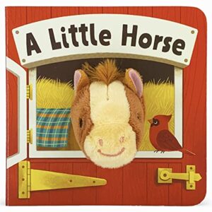 a little horse finger puppet board book for little pony & farm lovers, ages 1-4 (finger puppet book)