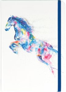 watercolor horse journal (notebook, diary)