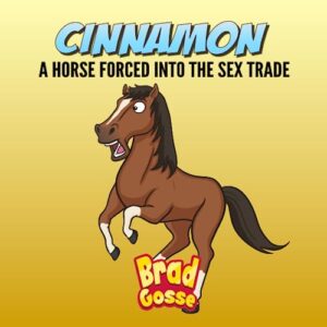 cinnamon: a horse forced into the sex trade (rejected children's books)