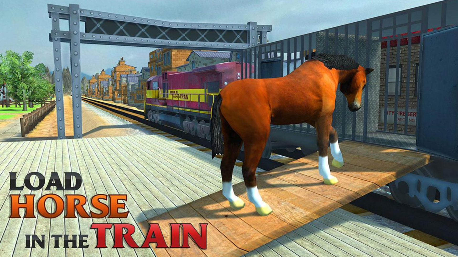 Horse Transportation Train