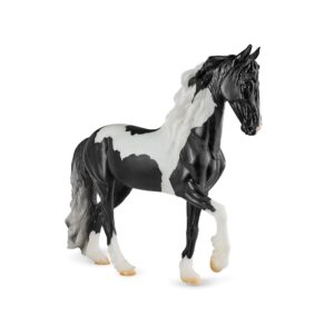 breyer horses traditional series battleflield angel-ezra hp | grand champion in dressage | horse toy model | 13.5" x 10" | 1:9 scale | model #1865