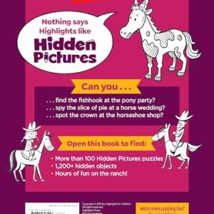 Horse Puzzles (Highlights™ Hidden Pictures®)