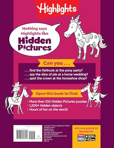 Horse Puzzles (Highlights™ Hidden Pictures®)