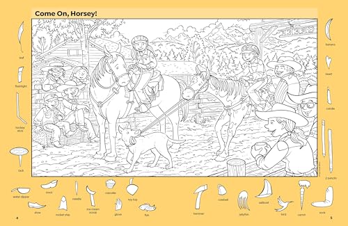 Horse Puzzles (Highlights™ Hidden Pictures®)