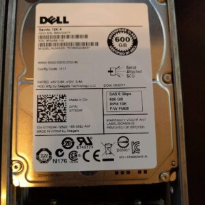 Dell 7T0DW 600GB 10K SAS 2.5 6G ST9600204SS