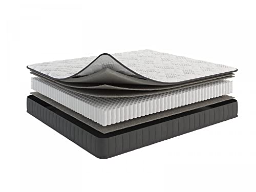 Ottomanson 9" Full Mattress in a Box Made in USA, Firm Mattress, Hybrid Mattress Cool Improved Airflow with Edge to Edge Pocket Coil, Bed in A Box, Ottopedic