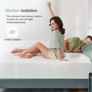 Novilla Full Size Mattress, 12 Inch Gel Memory Foam Mattress Full, Mattress in a Box for Back Pain Relief, Medium Firm Mattress with Edge Support & Motion Isolation, Ataraxia