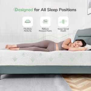 Novilla Full Size Mattress, 12 Inch Gel Memory Foam Mattress Full, Mattress in a Box for Back Pain Relief, Medium Firm Mattress with Edge Support & Motion Isolation, Ataraxia