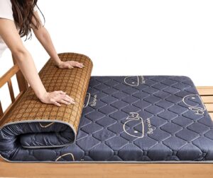 yopeango king size, cool gel infused memory foam and pocket spring mattress, bed in a box,blue a-60x120cm