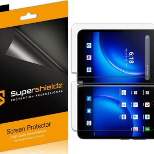 Supershieldz (2 Pack) Designed for Microsoft Surface Duo 2 Screen Protector, (2 Left Screen and 2 Right Screen) High Definition Clear Shield (TPU)