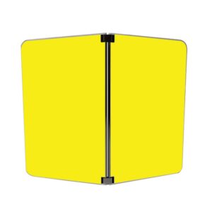 MightySkins Skin for Microsoft Surface Duo - Solid Yellow | Protective, Durable, and Unique Vinyl Decal wrap Cover | Easy to Apply, Remove, and Change Styles | Made in The USA