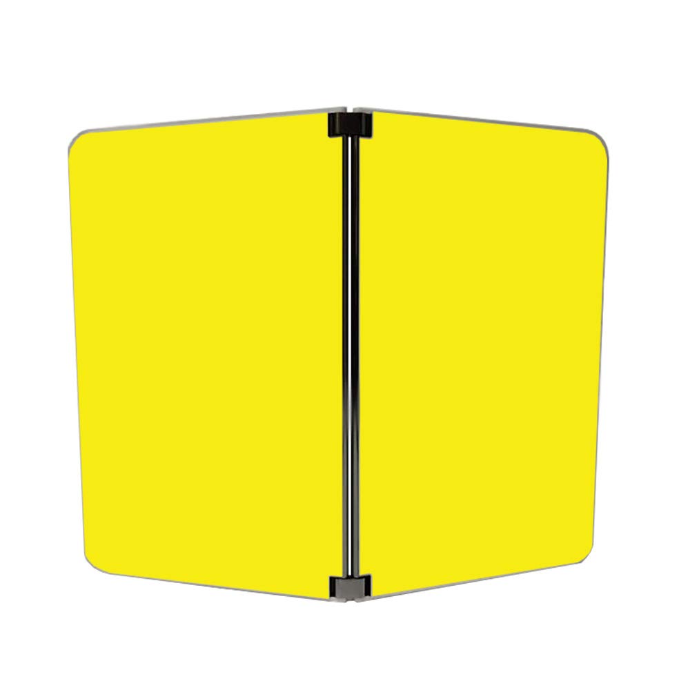 MightySkins Skin for Microsoft Surface Duo - Solid Yellow | Protective, Durable, and Unique Vinyl Decal wrap Cover | Easy to Apply, Remove, and Change Styles | Made in The USA