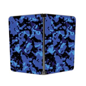 mightyskins skin compatible with microsoft surface duo - blue modern camo | protective, durable, and unique vinyl decal wrap cover | easy to apply, remove, and change styles | made in the usa