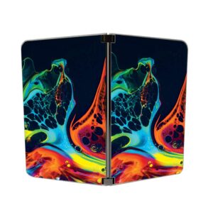 mightyskins skin compatible with microsoft surface duo - color splash | protective, durable, and unique vinyl decal wrap cover | easy to apply, remove, and change styles | made in the usa