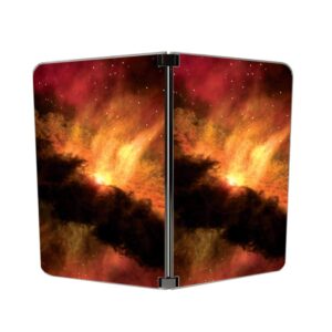 mightyskins skin compatible with microsoft surface duo - spacial overload | protective, durable, and unique vinyl decal wrap cover | easy to apply, remove, and change styles | made in the usa