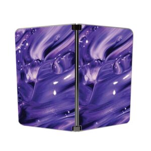 mightyskins skin compatible with microsoft surface duo - purple wash | protective, durable, and unique vinyl decal wrap cover | easy to apply, remove, and change styles | made in the usa