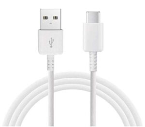 original 10ft usb-c cable works for microsoft surface duo with fast charging and data transfer. (white 3m)