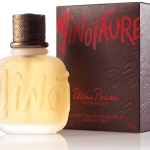 Paloma Picasso Minotaure By Paloma Picasso For Men - Designer Eau De Toilette-Men'S Amber Cologne-Lightweight Scent Infused With Fruity,Musky Notes - Stylish,Portable Bottle Design - 2.5 Oz Edt Spray