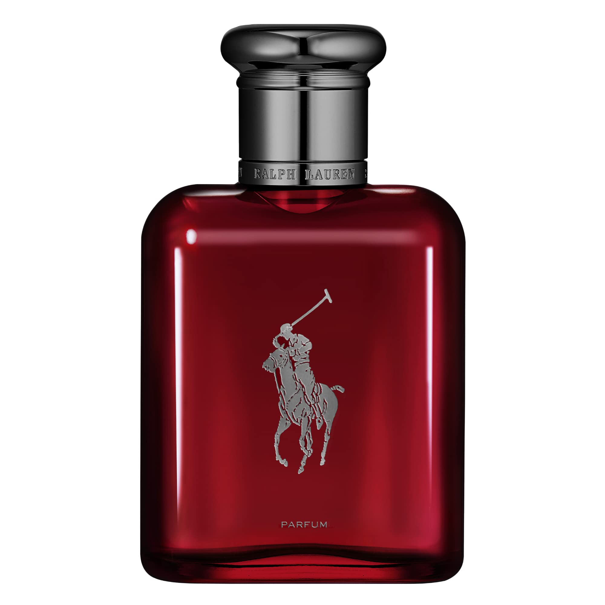 RALPH LAUREN FRAGRANCES Polo Red - Parfum - Men's Cologne - Ambery & Woody - With Absinthe, Cedarwood, and Musk - Intense Fragrance - 2.5 Fl Oz