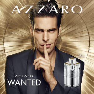 Azzaro Wanted Eau de Parfum - Energizing & Intense Mens Cologne - Woody, Aromatic & Spicy Fragrance - Juniper Berries, Sage, Vetiver - Lasting Wear - Luxury Perfumes for Men - Travel Size, 1.6 Fl. Oz