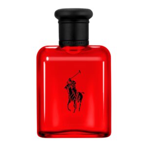 ralph lauren fragrances polo red - eau de toilette - men's cologne - woody & spicy - with grapefruit, saffron, and redwood - medium intensity - 2.5 fl oz