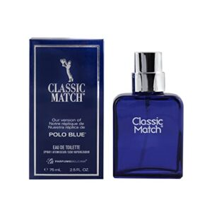 pb parfumsbelcam classic match cm eau de toilette spray, our version of a designer, 2.5 fl oz.