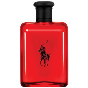 ralph lauren fragrances polo red - eau de toilette - men's cologne - woody & spicy - with grapefruit, saffron, and redwood - medium intensity - 6.7 fl oz