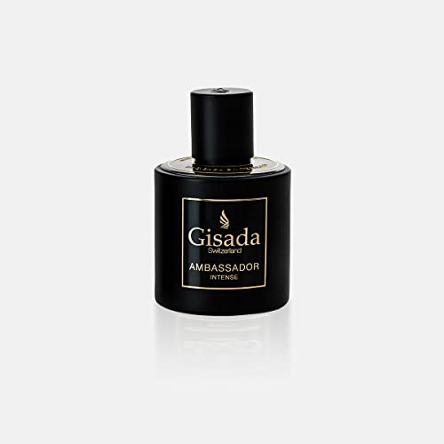 Gisada - Ambassador Intense - Eau de Perfume - 100ML - 3.4 Fl Oz - Spicy, fresh and very lively fragrance for Men