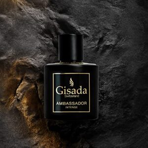 Gisada - Ambassador Intense - Eau de Perfume - 100ML - 3.4 Fl Oz - Spicy, fresh and very lively fragrance for Men