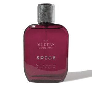 tru fragrance beauty the modern gentleman men's cologne spray collection 2 - spice, 3.4 oz 100 ml - sophisticated and sleek cologne with a blending of orange zest, yuzu and pink pepper