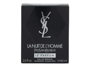 yves saint laurent la nuit de l'homme ysl le parfum eau de parfum spray for men, 2 ounce