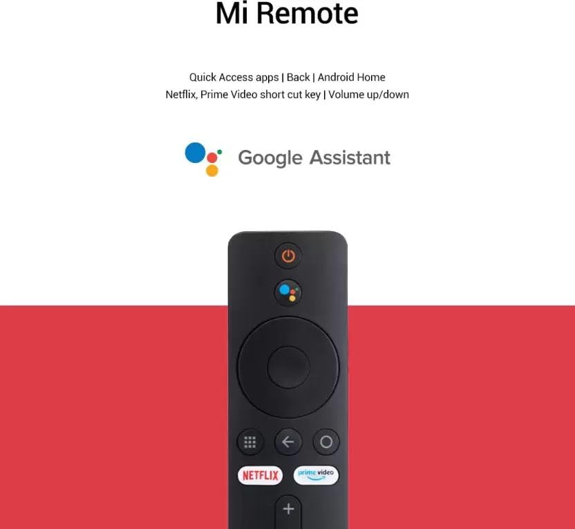 Xiaomi Mi TV Official US Version 1GB RAM +8GB ROM, Portable Streaming Media Player HD Playback 1080P HDR Netflix Quad Core 64 Bit Android TV 9.0, Bluetooth remote with Google Assistant