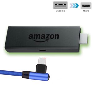 TrueProve Plus 1 Foot Wireless USB Adapter, Plug Powers Streaming TV Sticks Directly from TV USB Port (Eliminates AC Outlet and Cords)