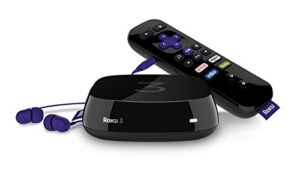 roku 3 streaming media player (4230r) with voice search (2015 model)