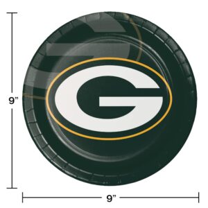 Trendware Green Bay Packers Paper Plates, 24 ct