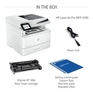 HP LaserJet Pro MFP 4101fdn Black & White Printer with Fax (Renewed)