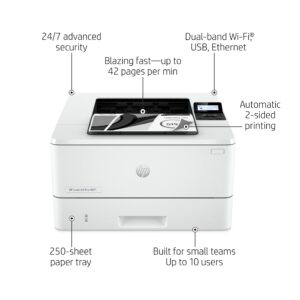 HP LaserJet Pro 4001dw Wireless Black & White Printer (Renewed)