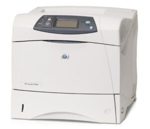 hp laserjet 4350n monochrome printer (renewed)