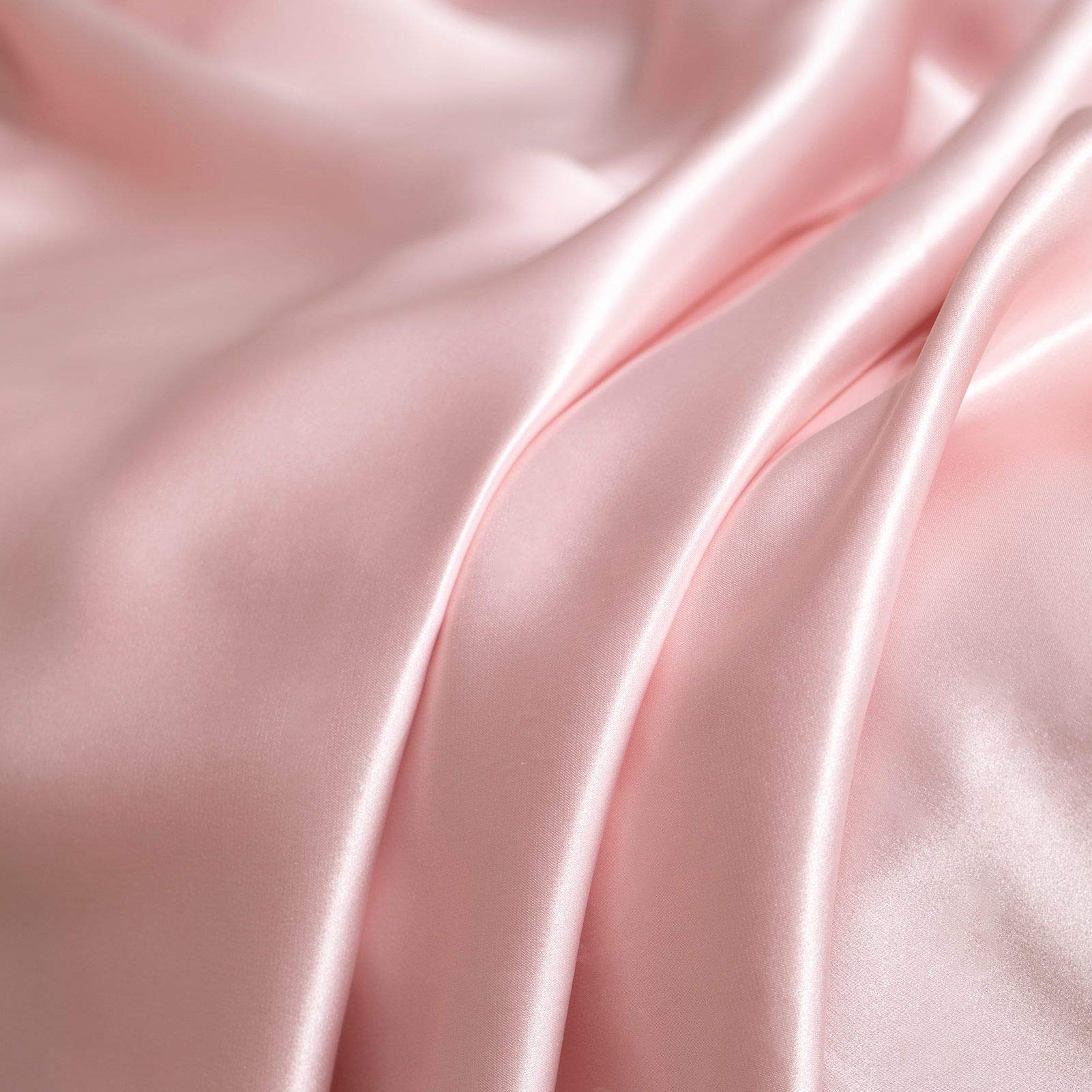 THXSILK Pure Silk Fitted Crib Sheets, Organic Crib Bedding-Ultra Soft, Smooth, 100% Top Grade Mulberry Silk, 28" x 52" x 8", Girl, Pink